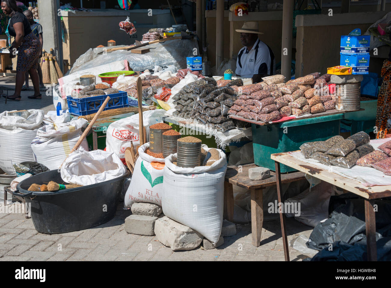 Namibia market hi-res stock photography and images - Alamy
