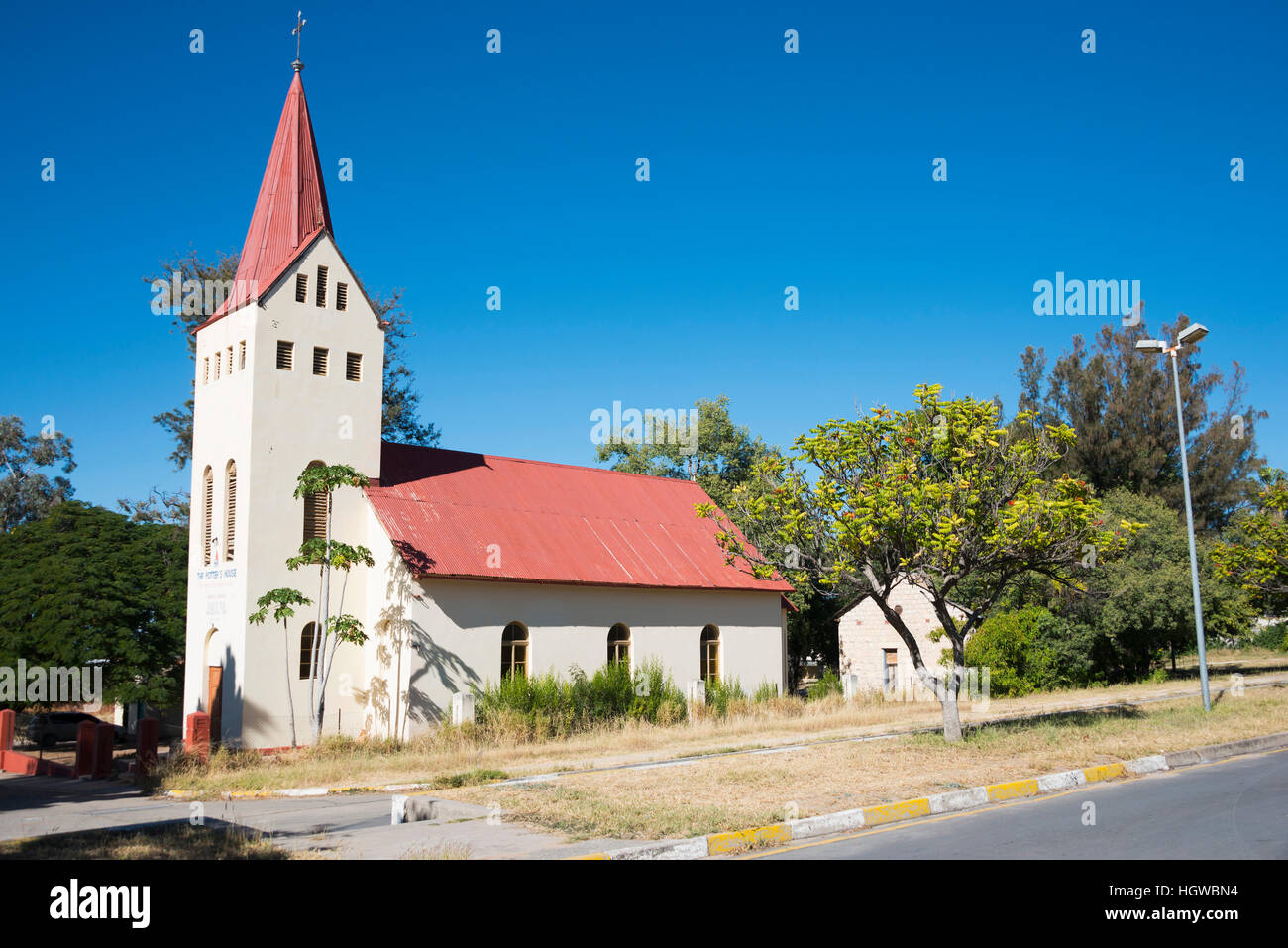 Church, Grootfontein, Namibia Stock Photo - Alamy