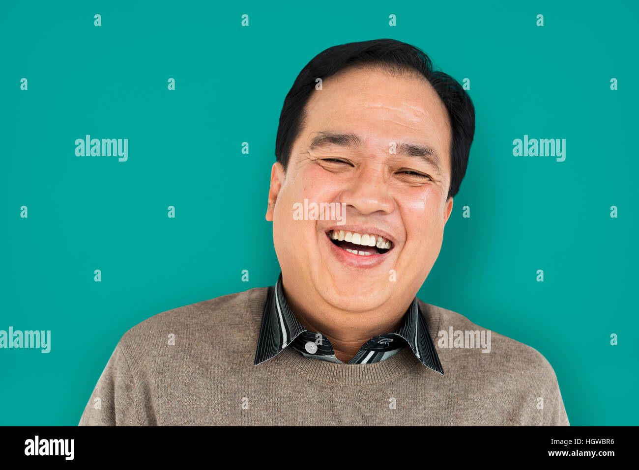 Man Portrait Studio Shoot Concept Stock Photo - Alamy