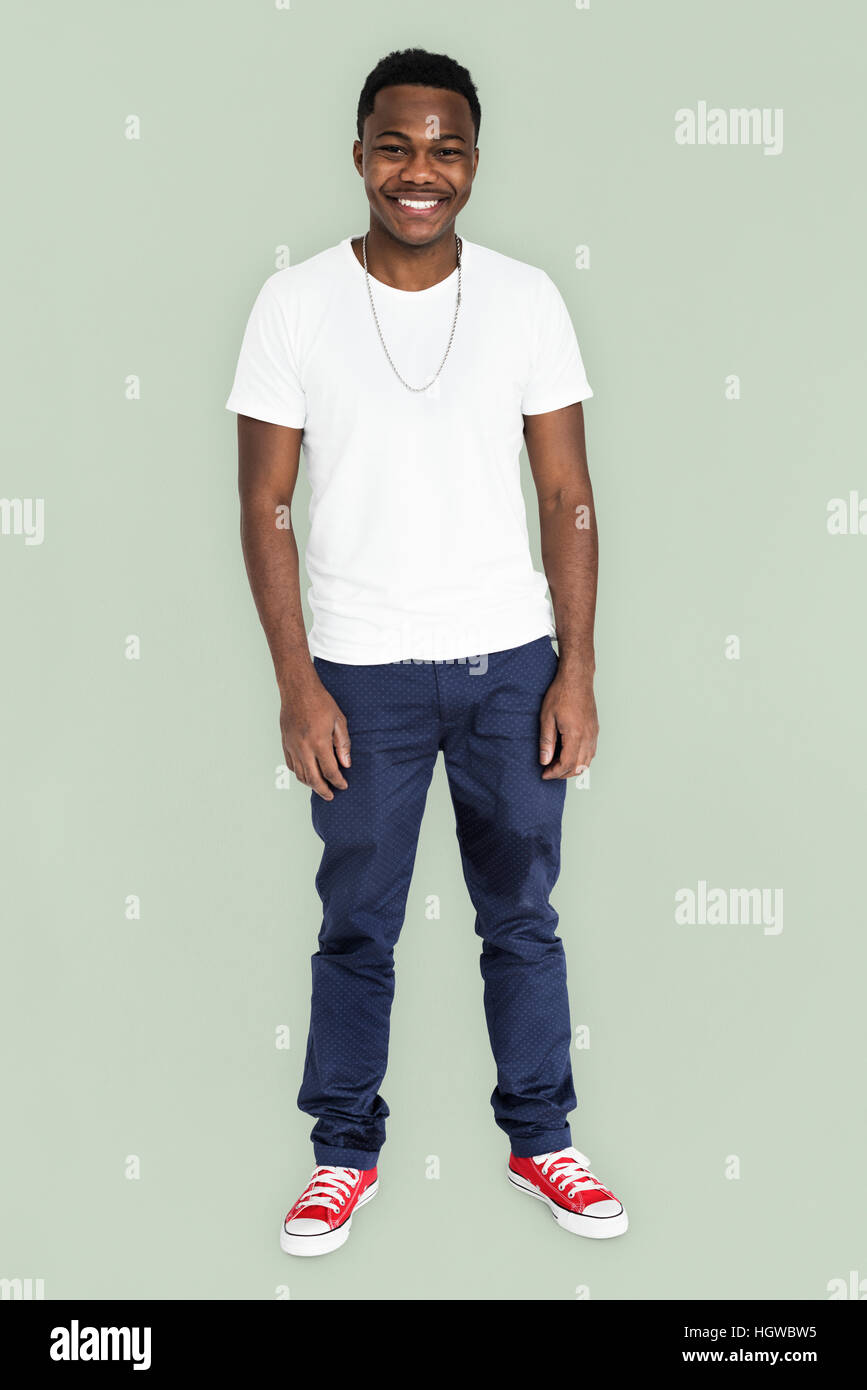 Man Smiling Happiness Portrait Concept Stock Photo - Alamy