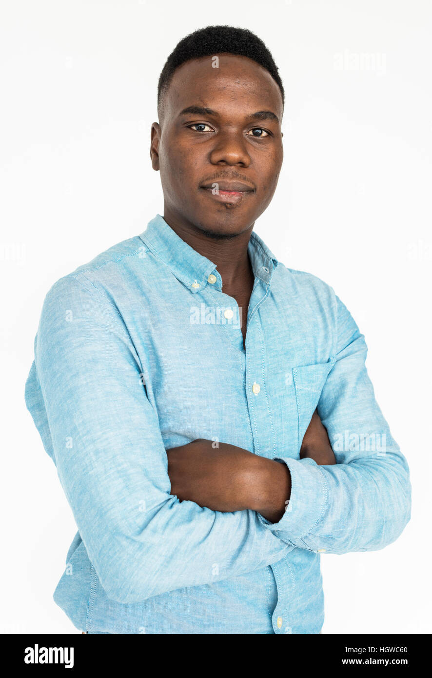 Man Confidence Self Esteem Portrait Concept Stock Photo - Alamy