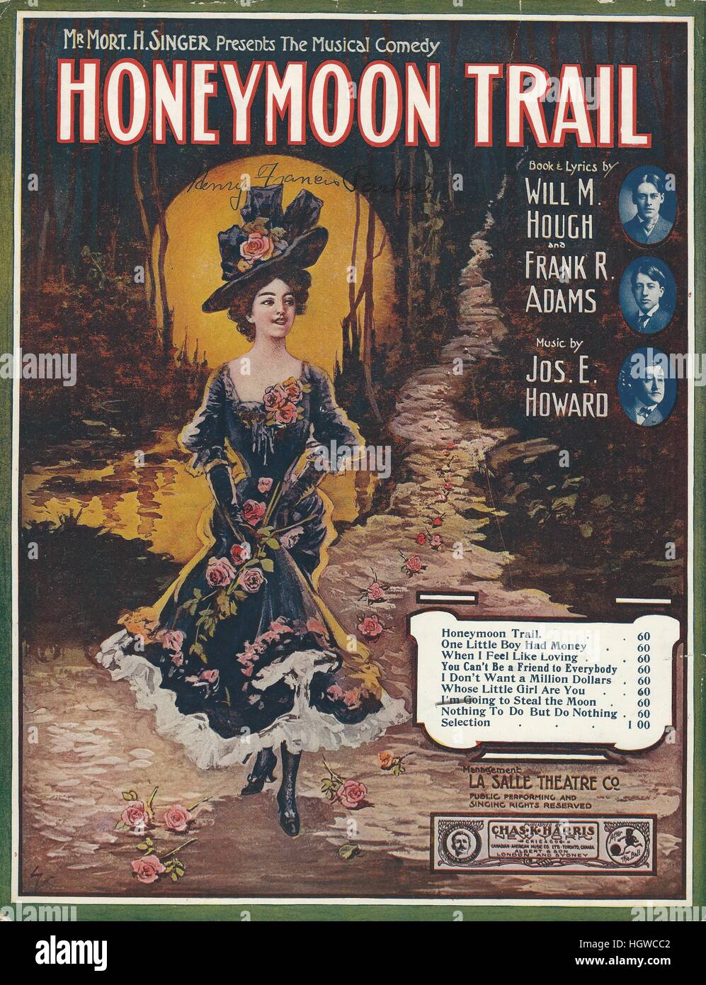 1908 Sheet Music High Resolution Stock Photography and Images - Alamy