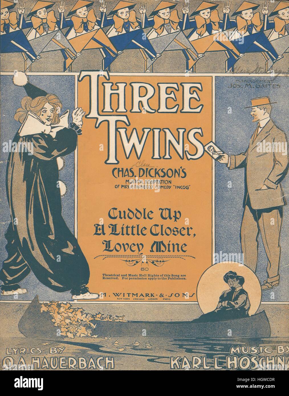 1908 Sheet Music High Resolution Stock Photography and Images - Alamy