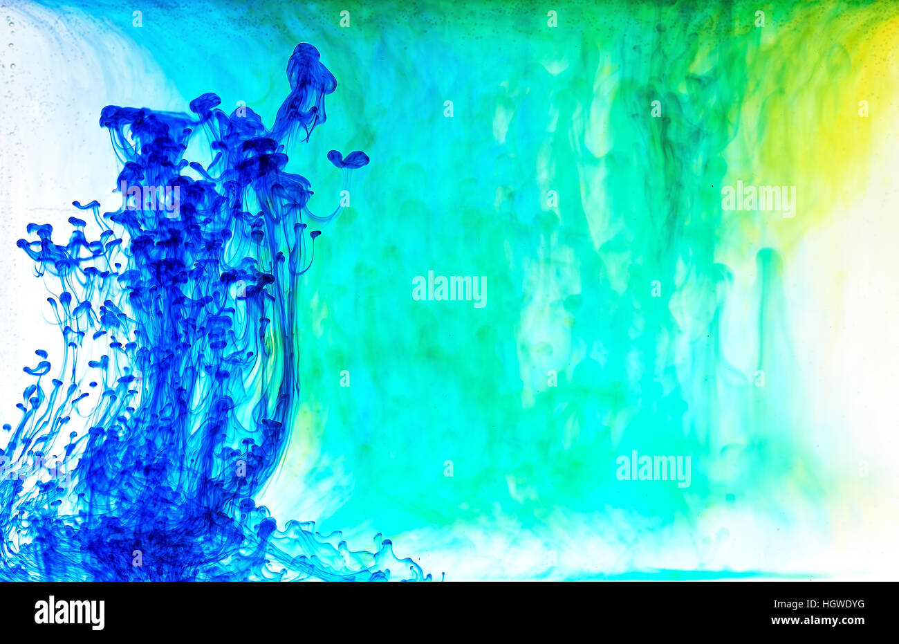colored tint swirl in water Stock Photo - Alamy