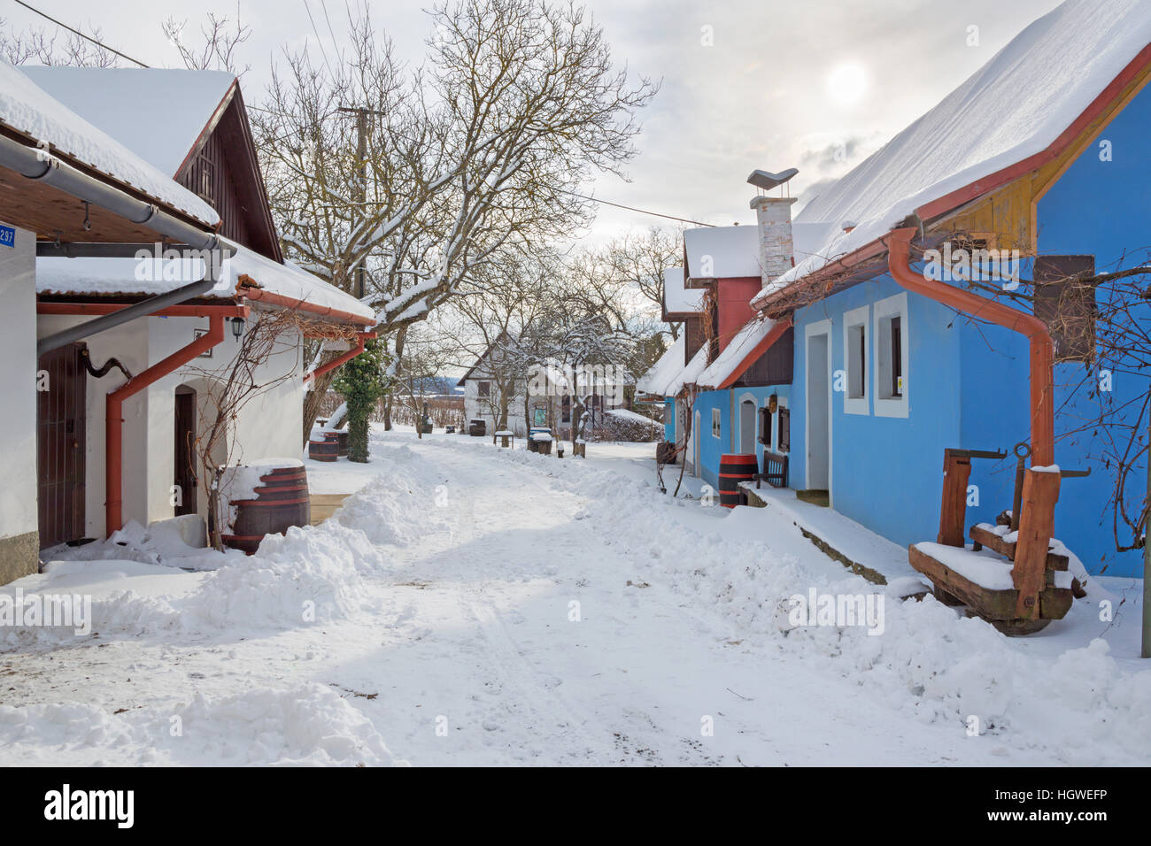 Sebechleby - The settlement of old vine cellar houses from middle ...