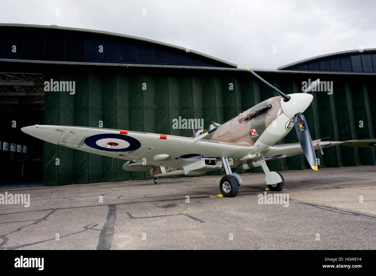 Supermarine Spitfire, World War 2 British fighter plane Stock Photo - Alamy