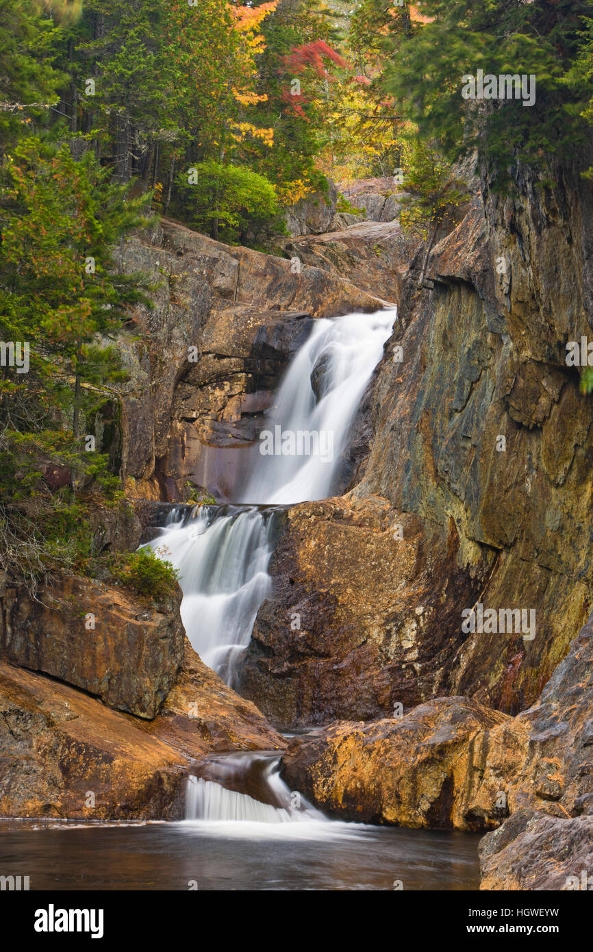 Smalls Falls near Rangeley, Maine Stock Photo - Alamy