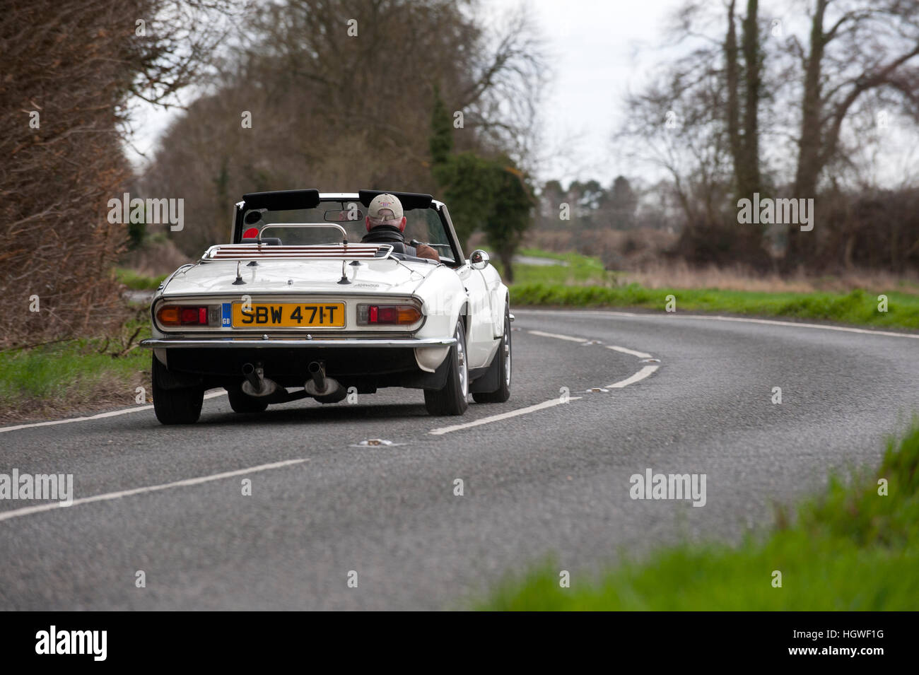 1979 Triumph Spitfire 1500 classic British convertible sports car Stock ...