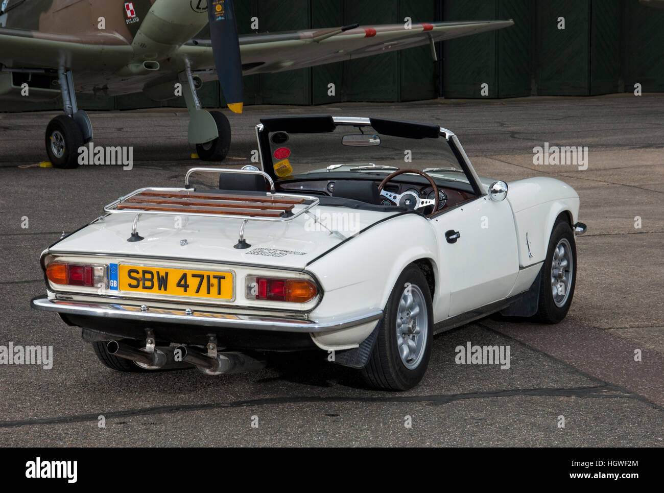 1979 Triumph Spitfire 1500 classic British convertible sports car with ...
