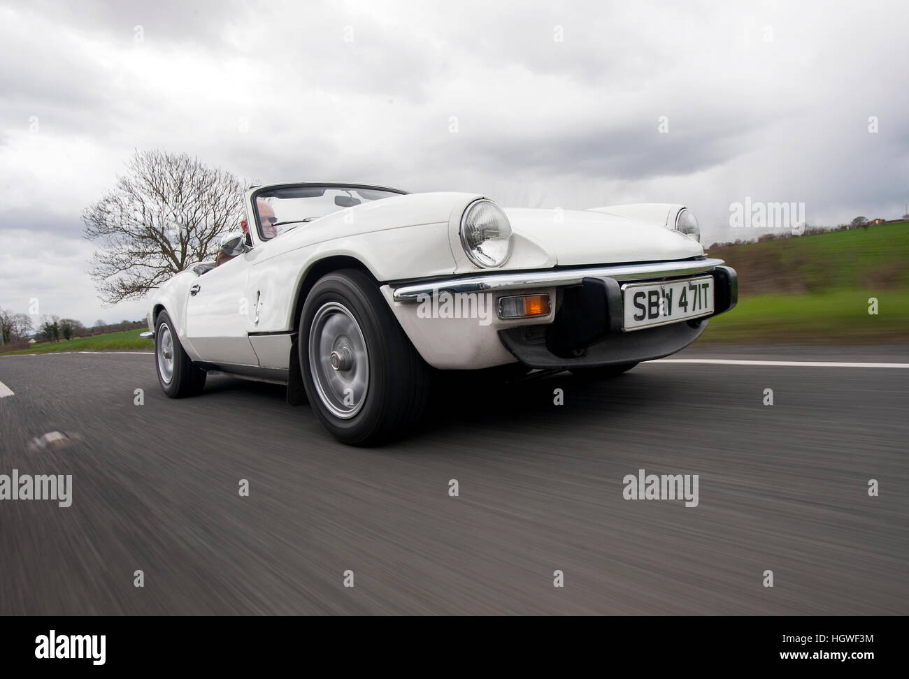 1979 Triumph Spitfire 1500 classic British convertible sports car Stock ...