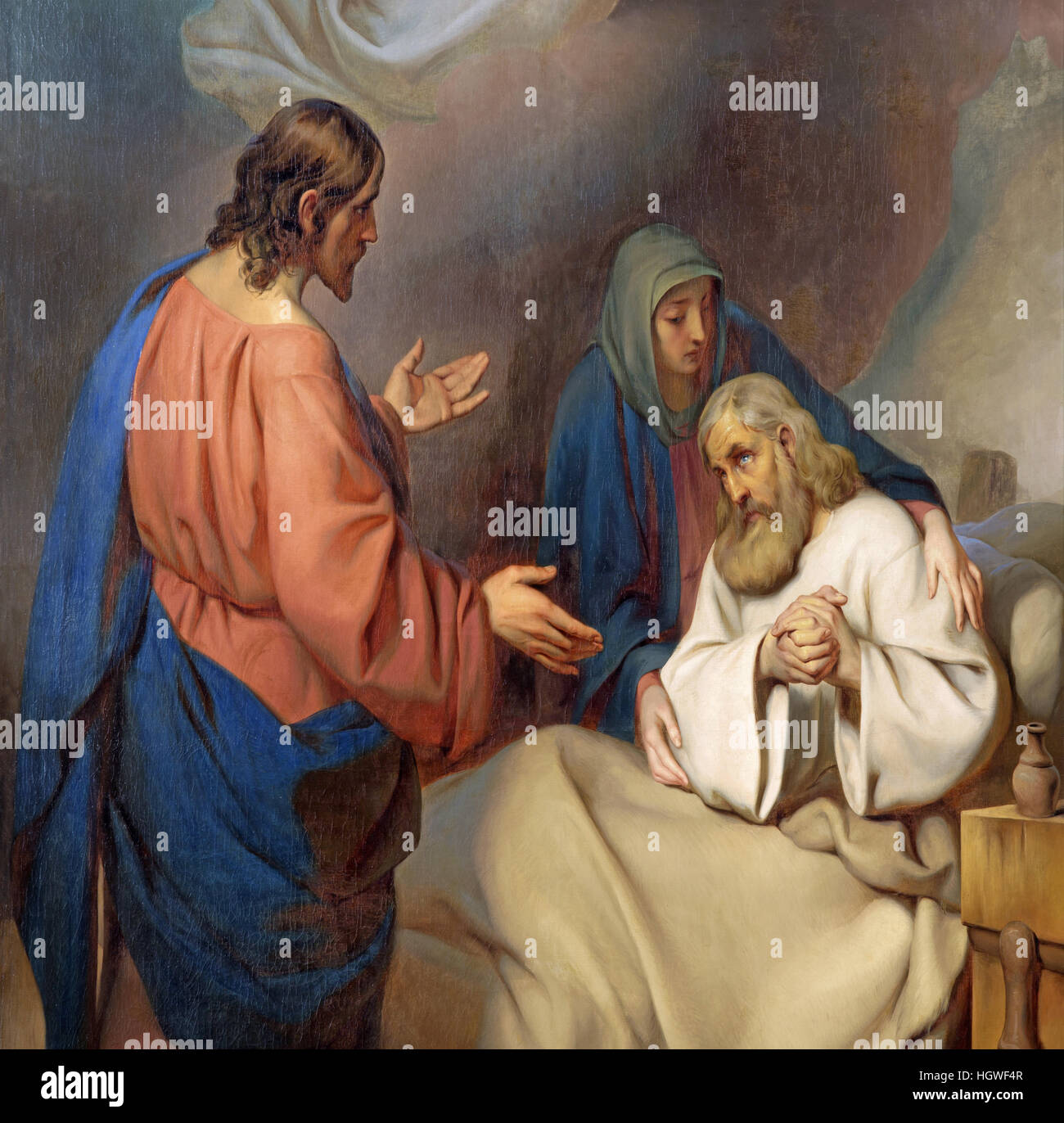 Death of saint joseph hi-res stock photography and images - Alamy