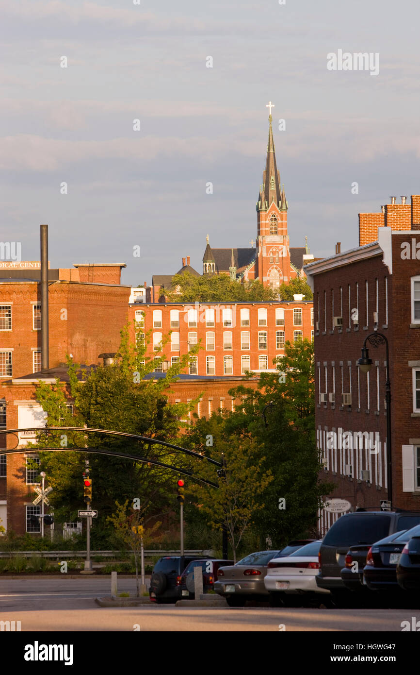 Manchester New Hampshire Downtown Stock Photos & Manchester New ...