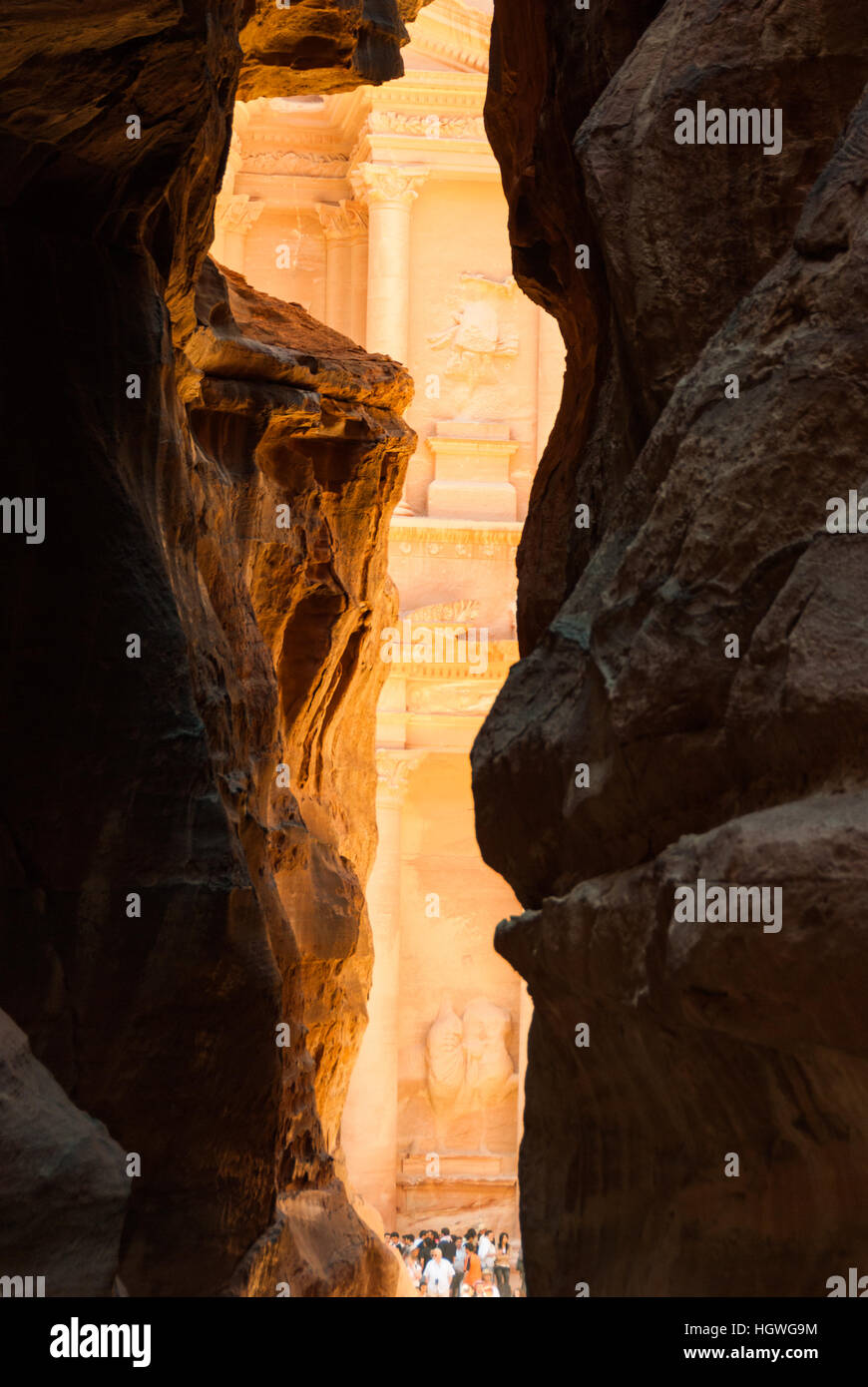 Image of the Treasury, Petra, Jordan Stock Photo - Alamy