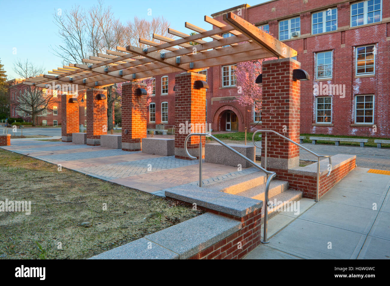 On campus at the University of New Hampshire in Durham Stock Photo - Alamy