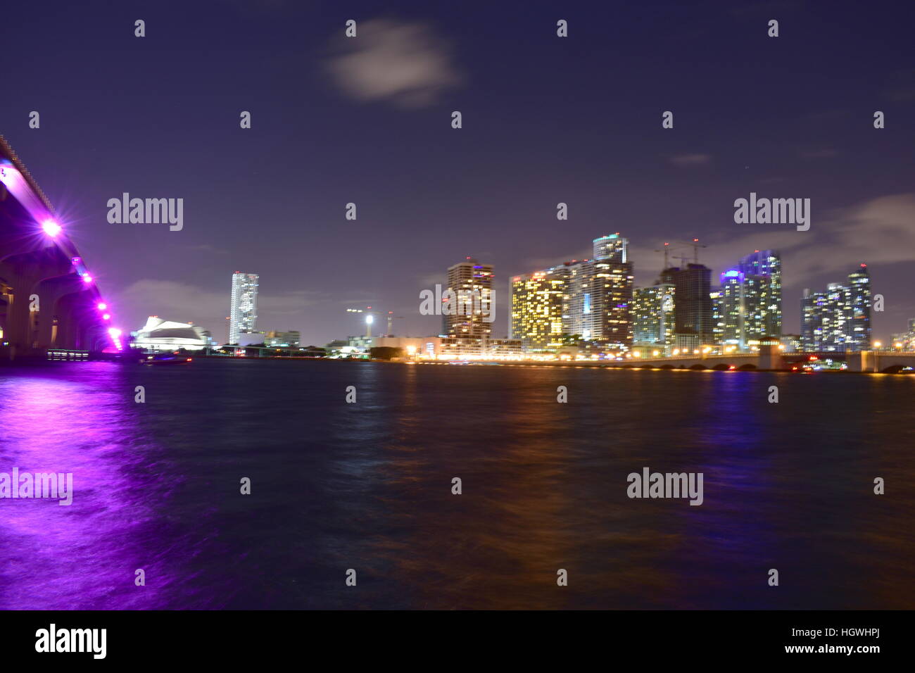 Florida miami beach dade boulevard hi-res stock photography and images ...