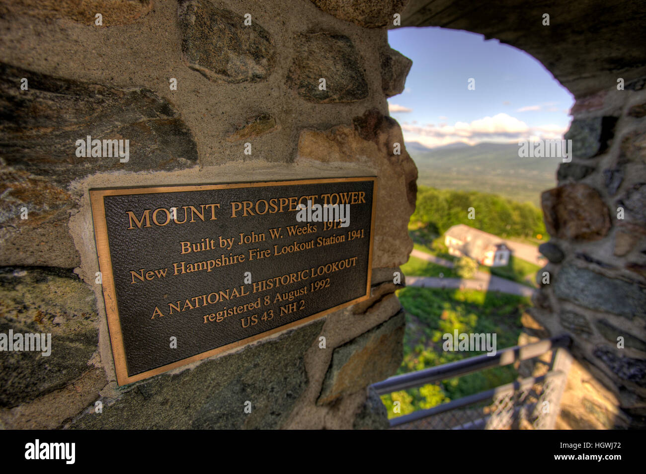 Stone Fire Lookout Tower High Resolution Stock Photography and Images ...