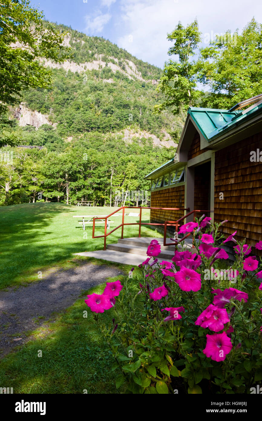 A scene from the campground in Crawford Notch State Park in New ...