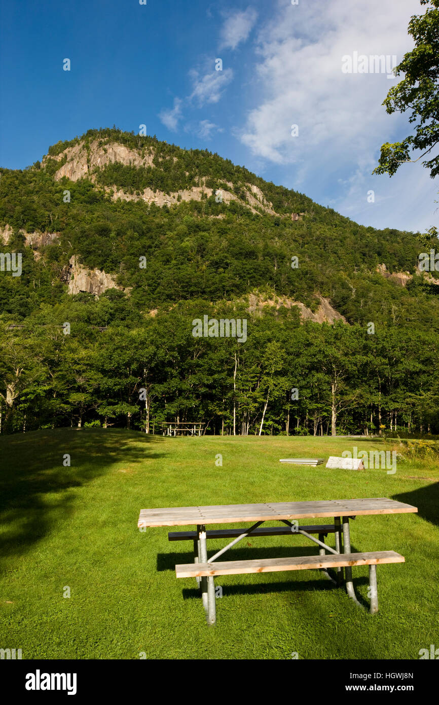 A scene from the campground in Crawford Notch State Park in New ...