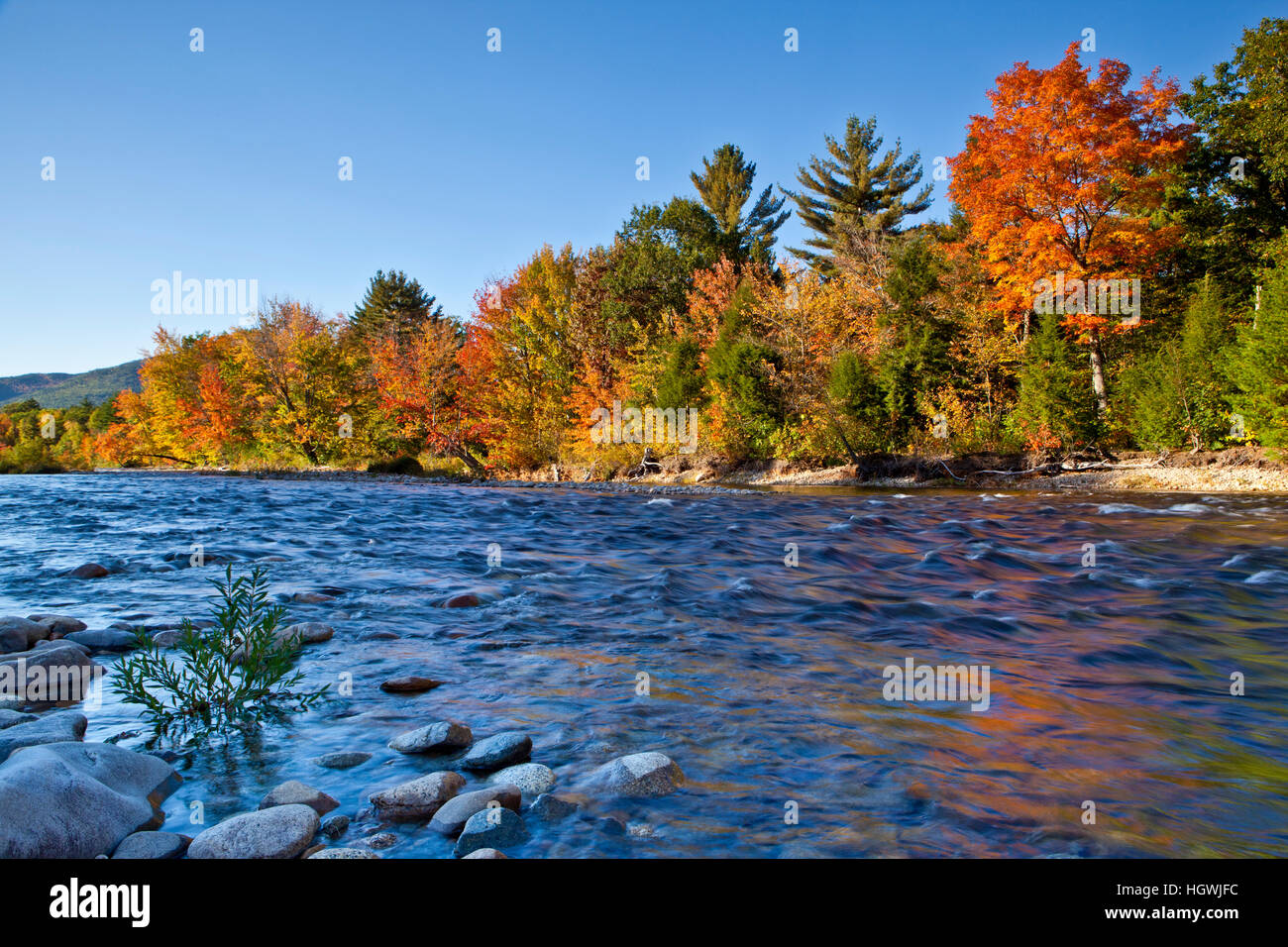 The Swift River in New Hampshire's White Mountains. Albany, New ...