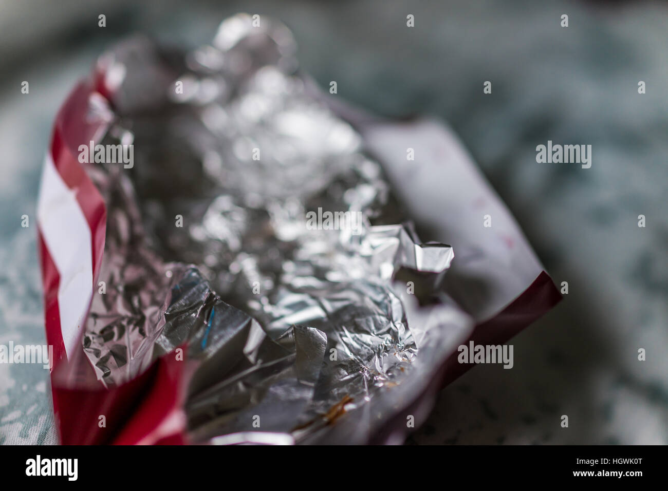 Empty wrapper hi-res stock photography and images - Alamy