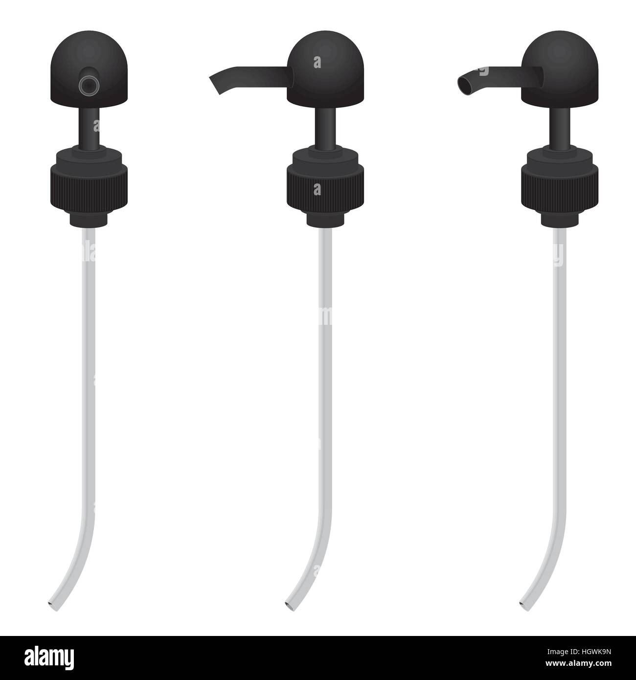 Top view set plastic Stock Vector Images - Alamy