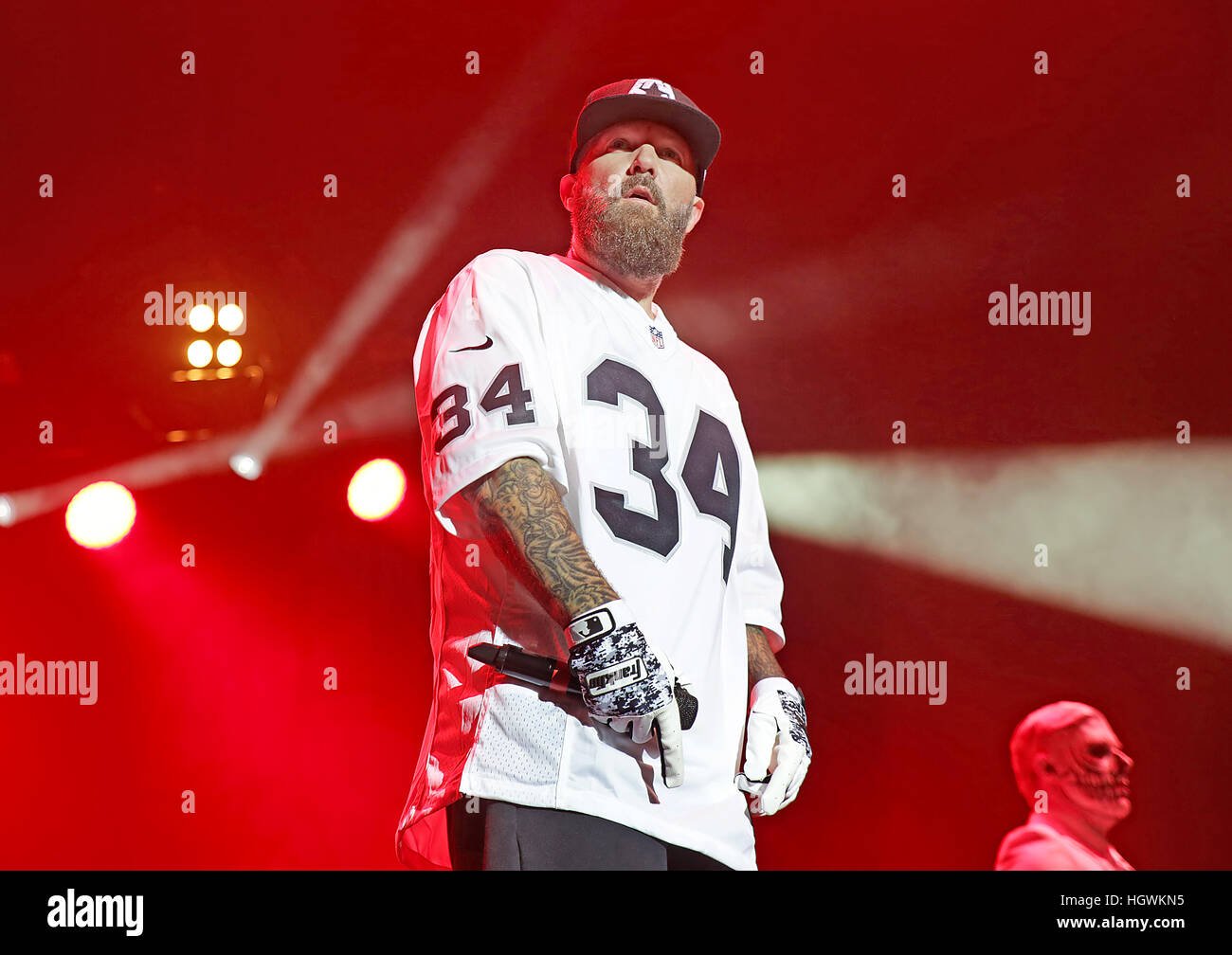 Limp Bizkit performing at Manchester Arena Featuring: Limp Bizkit, Fred ...