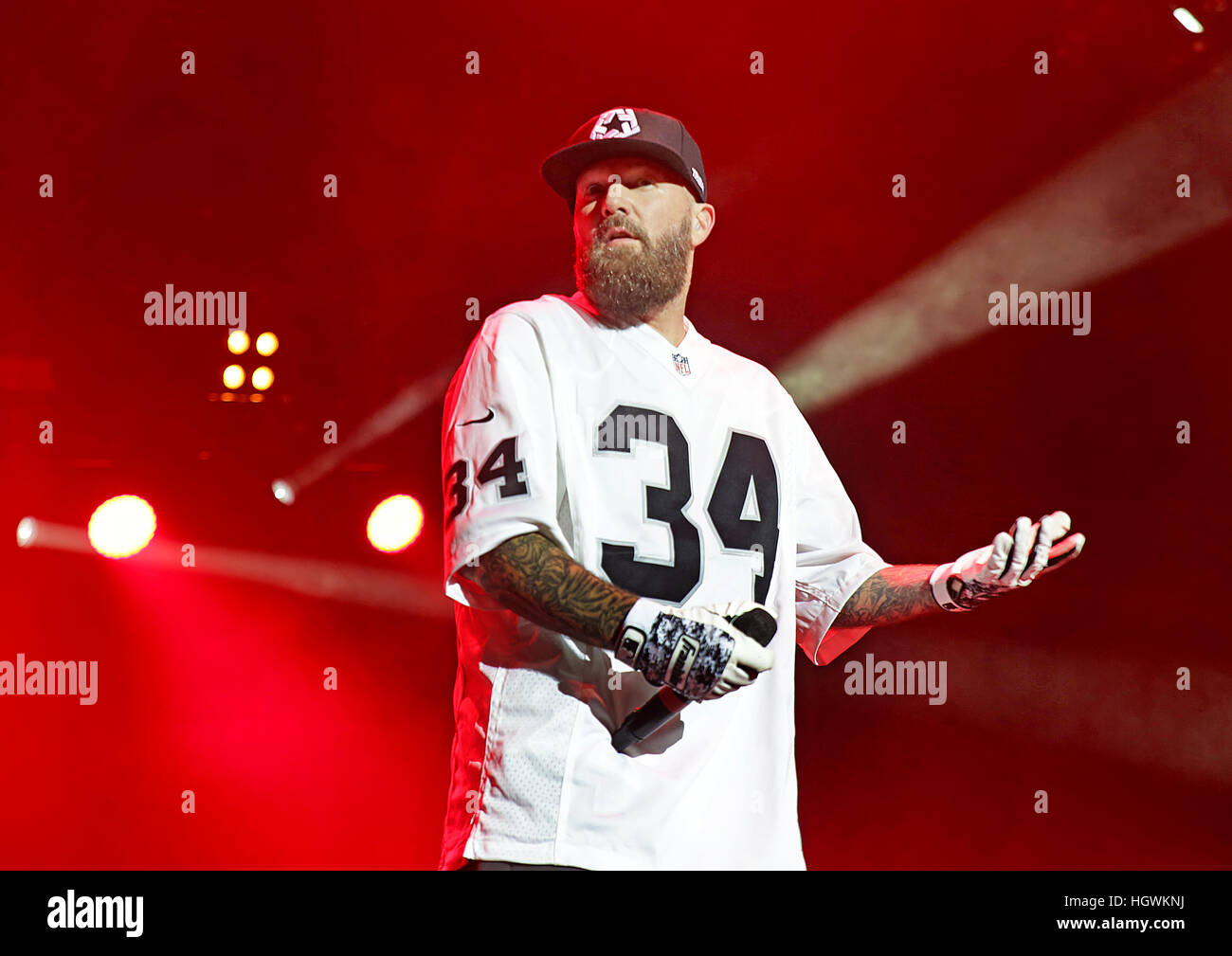 Limp Bizkit performing at Manchester Arena Featuring: Limp Bizkit, Fred ...