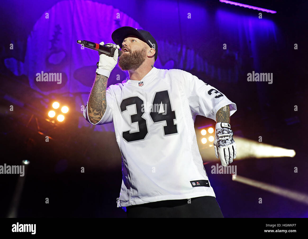 Limp Bizkit performing at Manchester Arena Featuring: Limp Bizkit, Fred ...