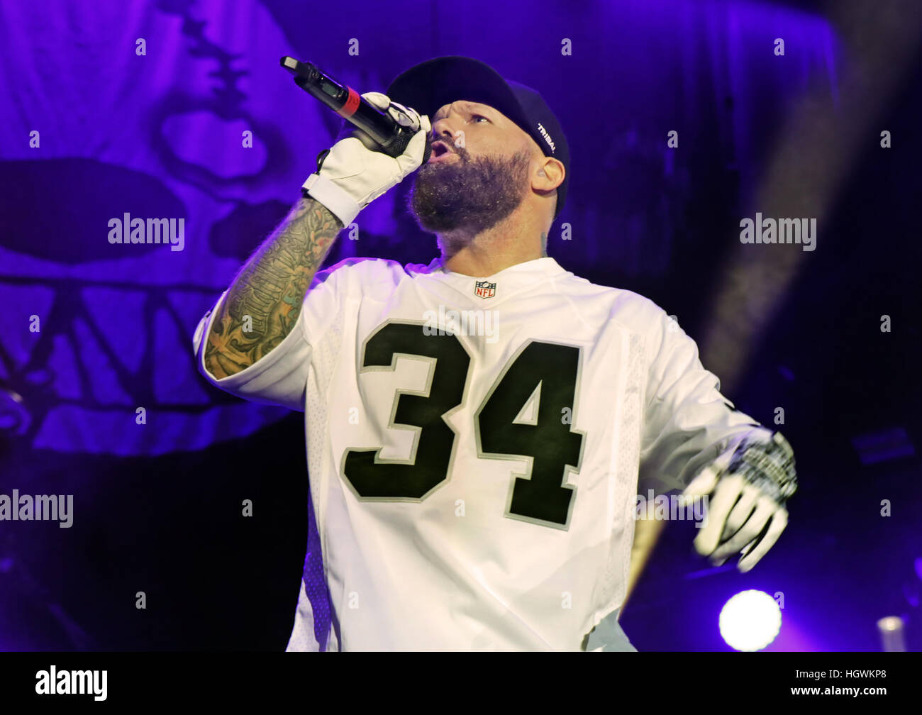 Limp Bizkit performing at Manchester Arena Featuring: Limp Bizkit, Fred ...