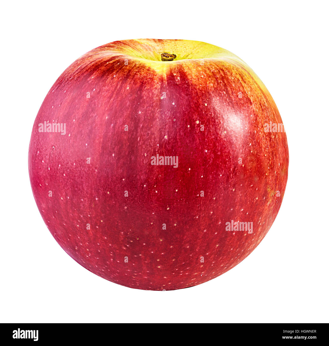 apple isolated on white background Stock Photo - Alamy