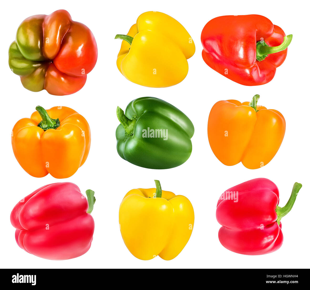 Isolated bell pepper hi-res stock photography and images - Alamy