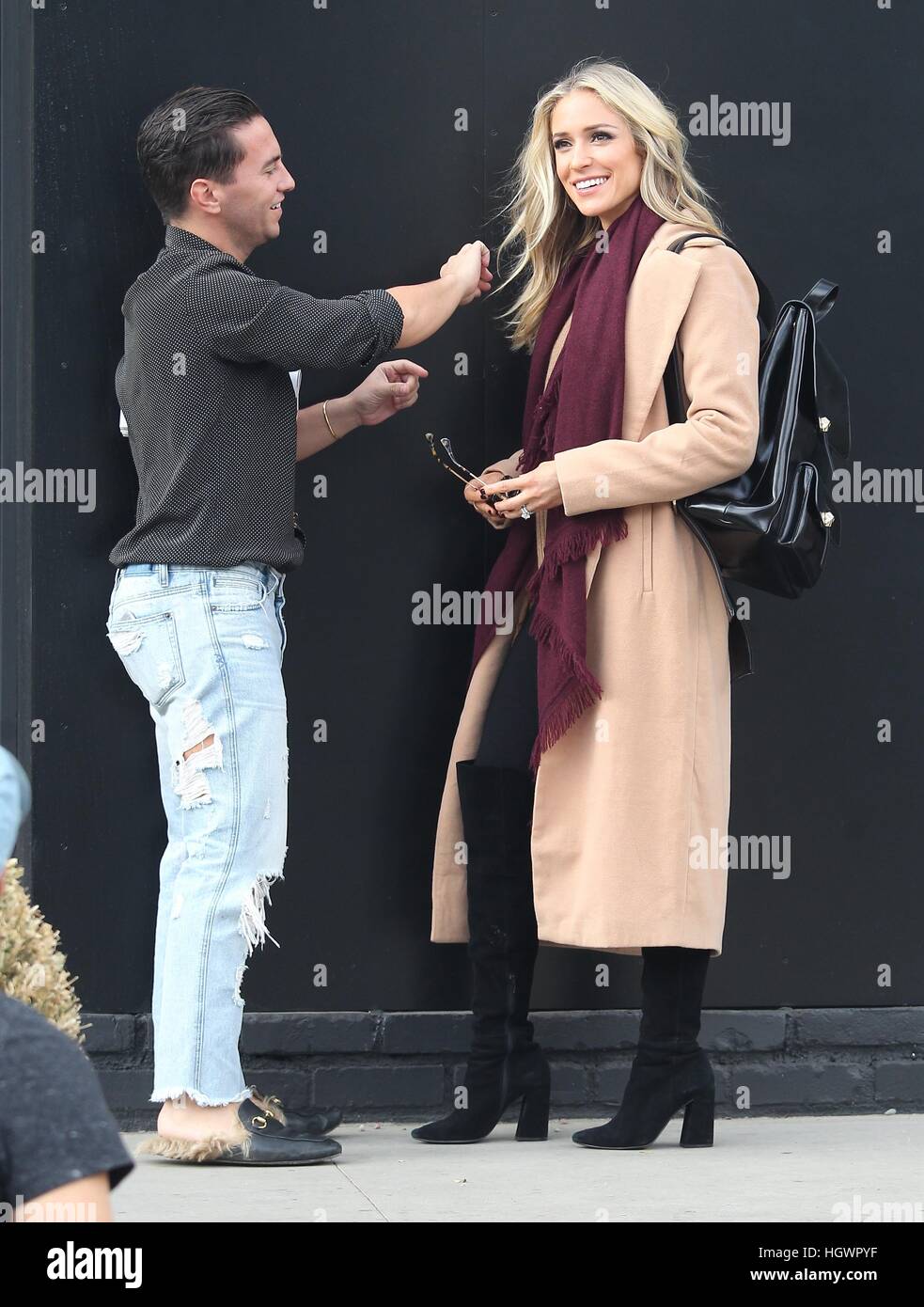 Kristin Cavallari takes part in a photo shoot in Beverly Hills ...
