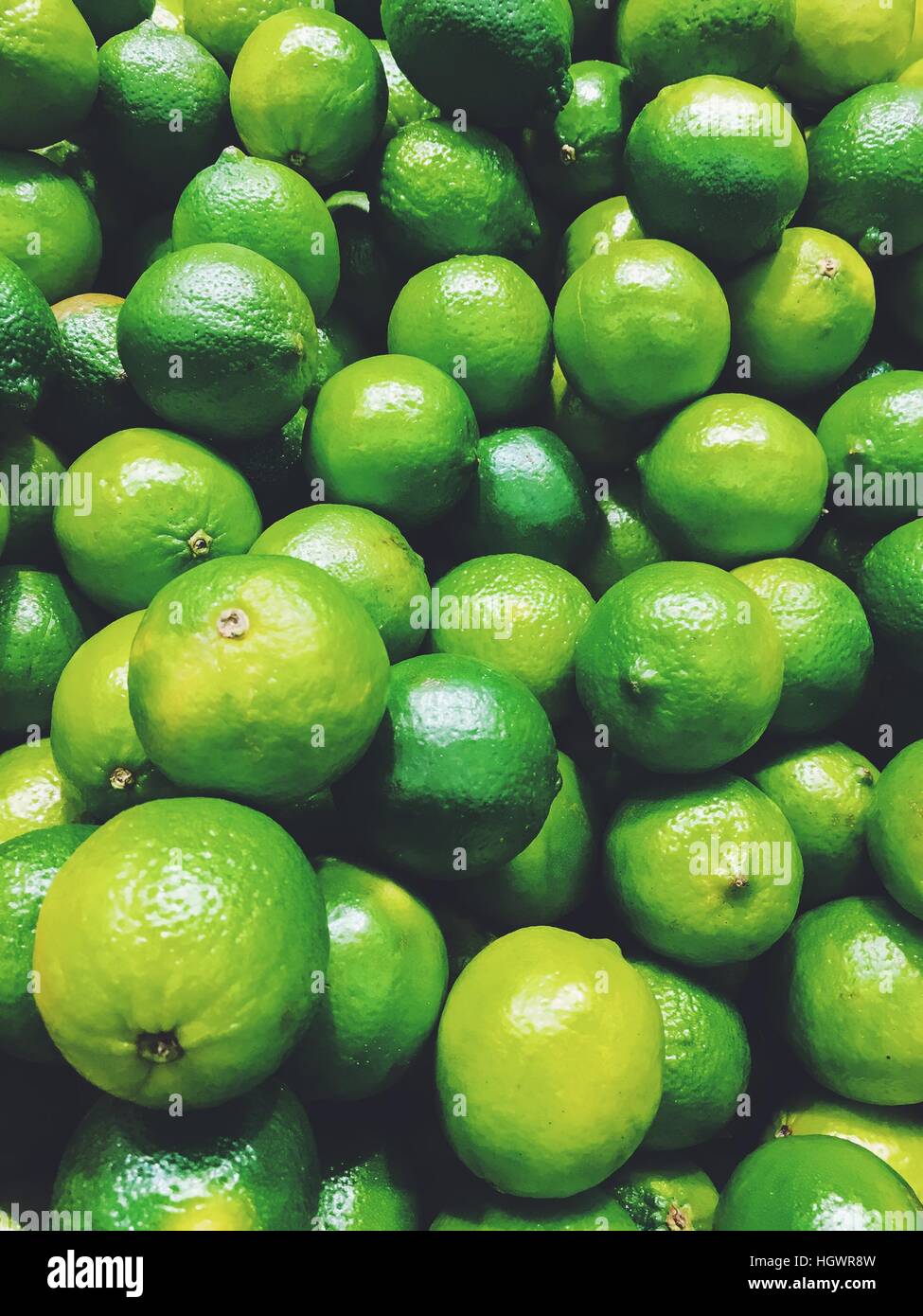 Lime Fruits In Market Stock Photo - Alamy