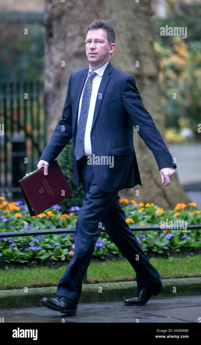 Jeremy Wright QC, Attorney General, attending the weekly Cabinet ...