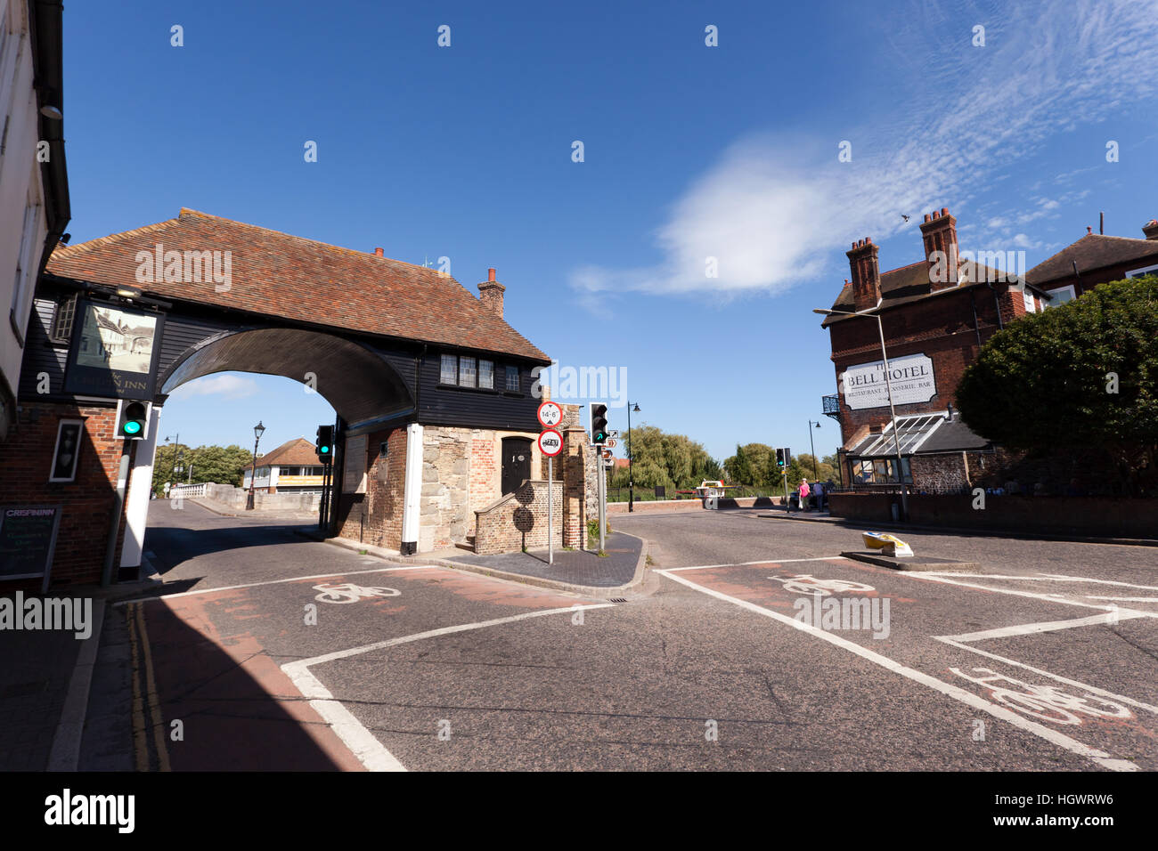 Barbican gate sandwich kent hi-res stock photography and images - Alamy