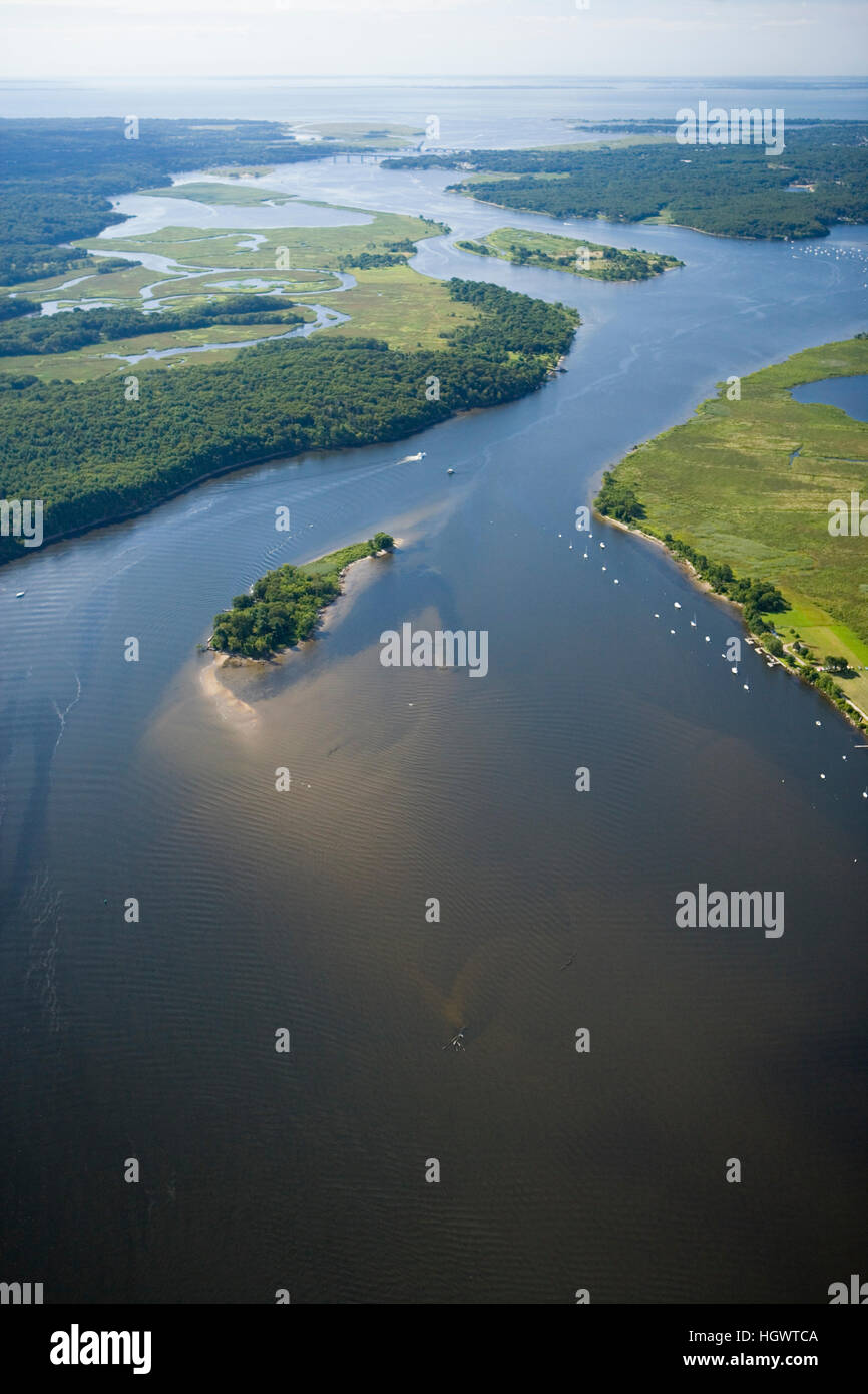 Long island sound aerial hi-res stock photography and images - Alamy