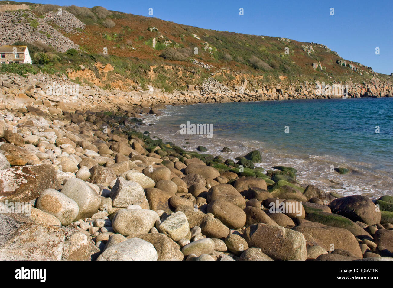 Lamorna Cove, Cornwall, UK Stock Photo - Alamy