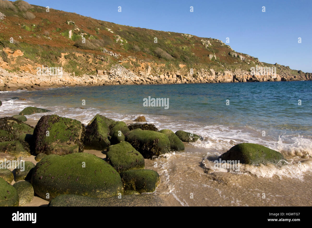 Lamorna Cove, Cornwall, UK Stock Photo - Alamy