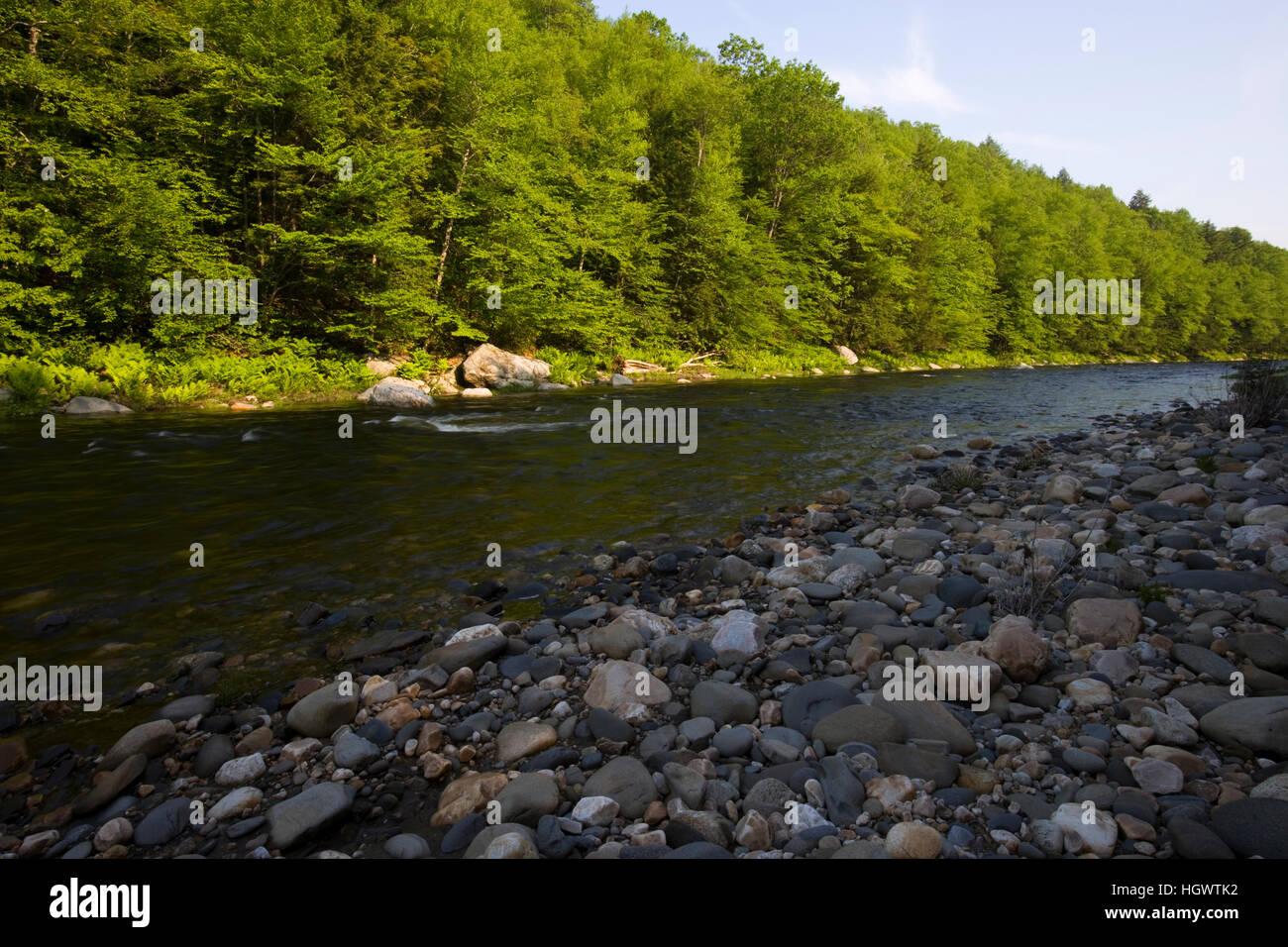 West Branch of the Westfield River in Chesterfield, Massachusetts ...