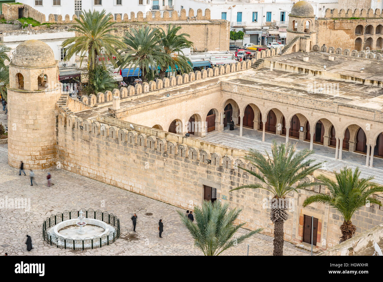 Medina sousse panorama tunisia hi-res stock photography and images - Alamy
