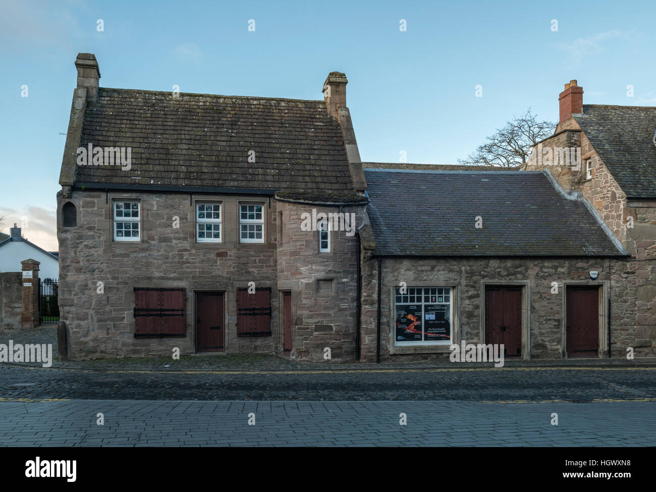 Fair Maid's House, Curfew Row,Perth,Scotland,UK Stock Photo - Alamy