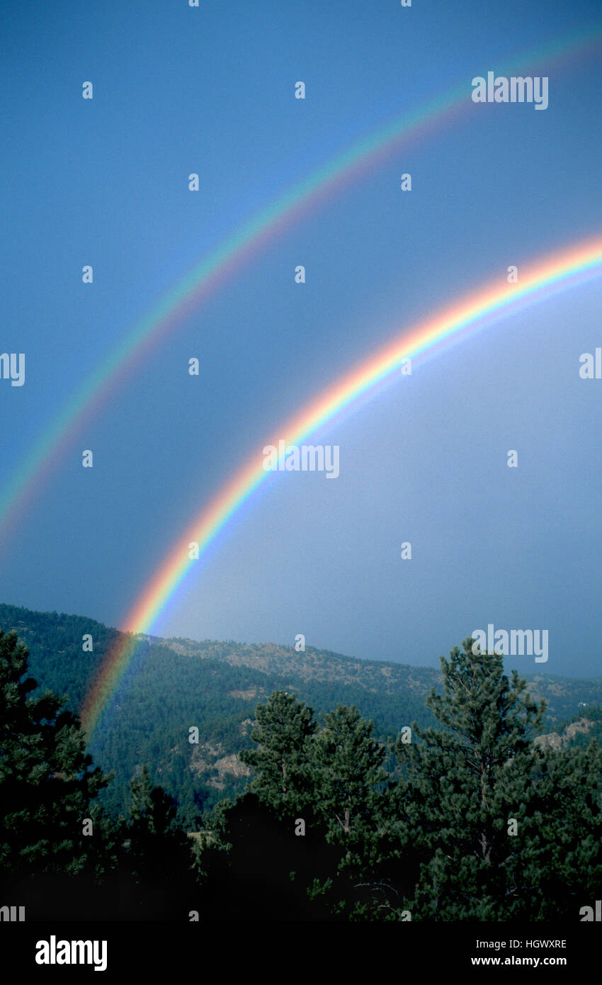 Double rainbows hi-res stock photography and images - Alamy