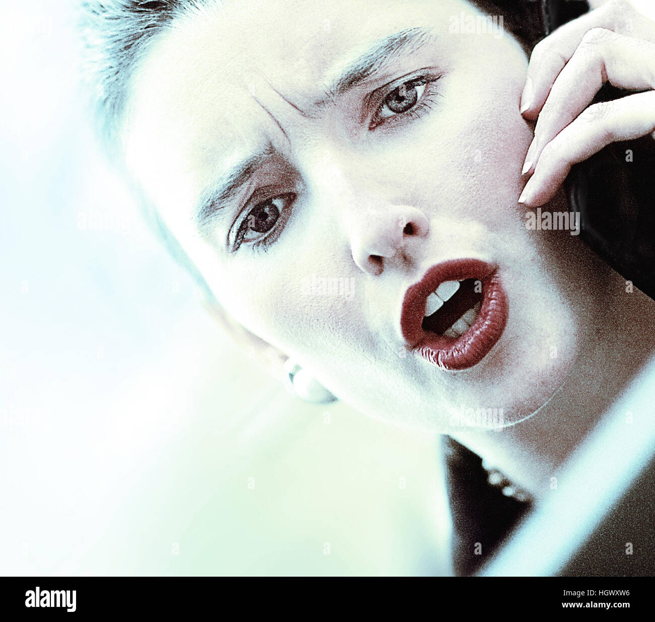 Concerned eyes hi-res stock photography and images - Alamy