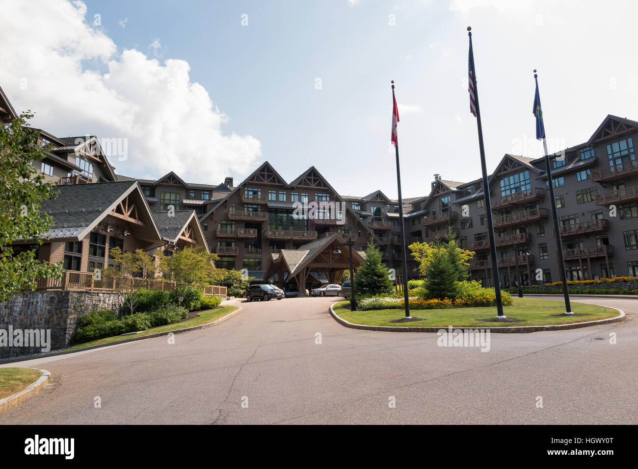 Stowe mountain resort hi-res stock photography and images - Alamy