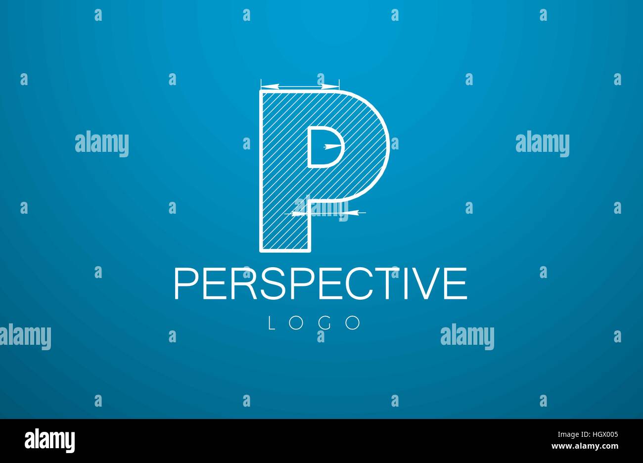 Abstract perspective logo icon design hi-res stock photography and ...