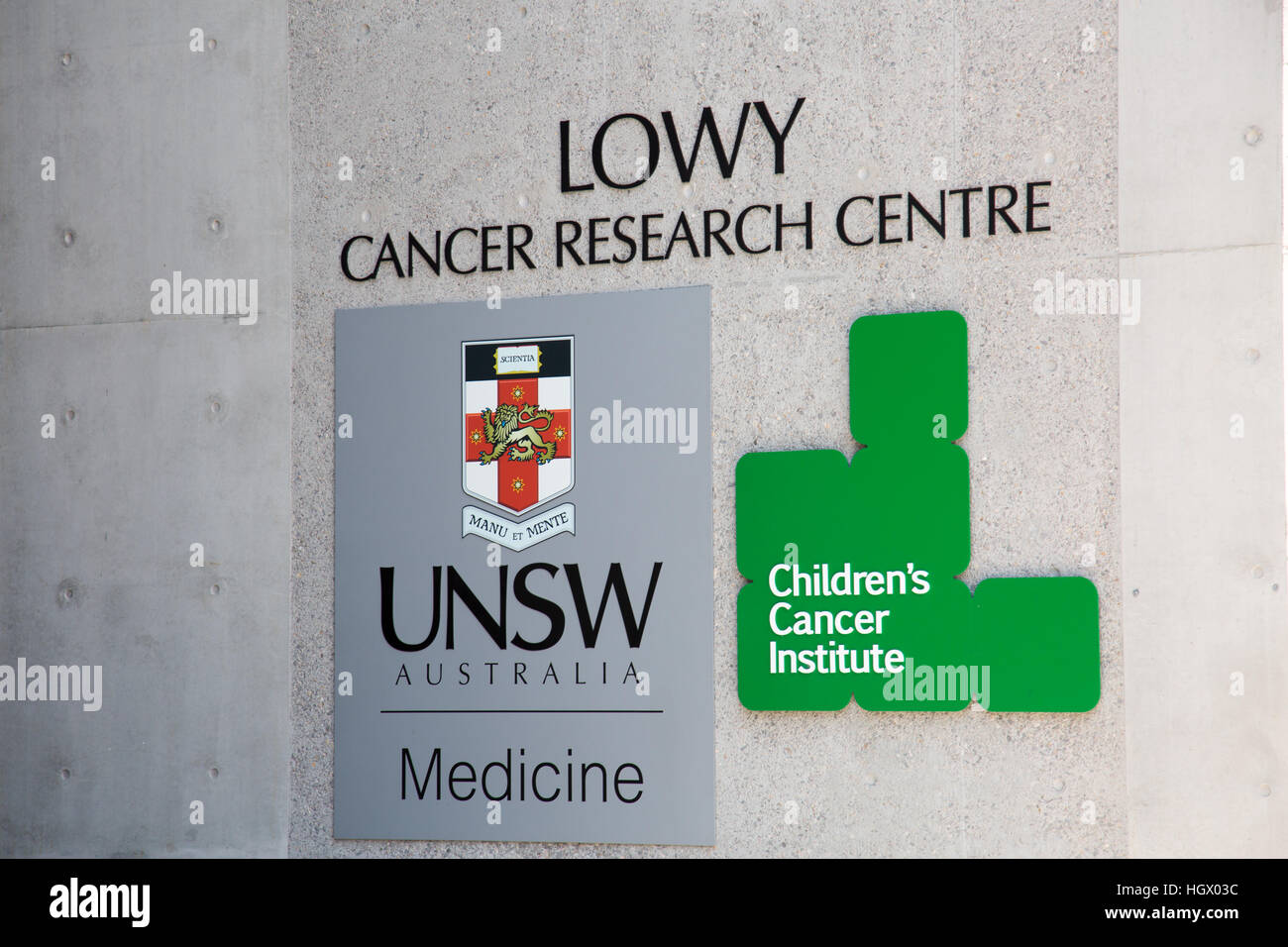 UNSW, Childrens Cancer Research and Lowy Cancer Research Centre in ...