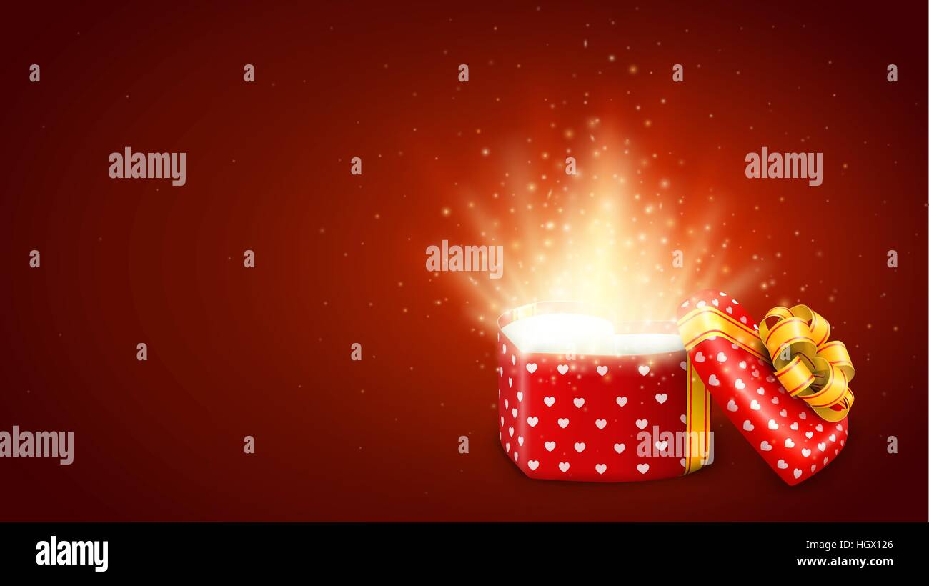 Present valentines Stock Vector Images - Alamy