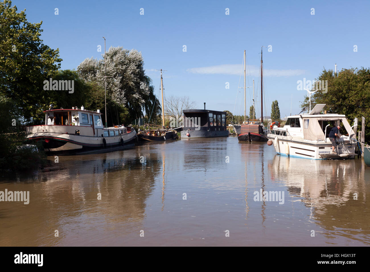 Sandwich kent street summer hi-res stock photography and images - Alamy