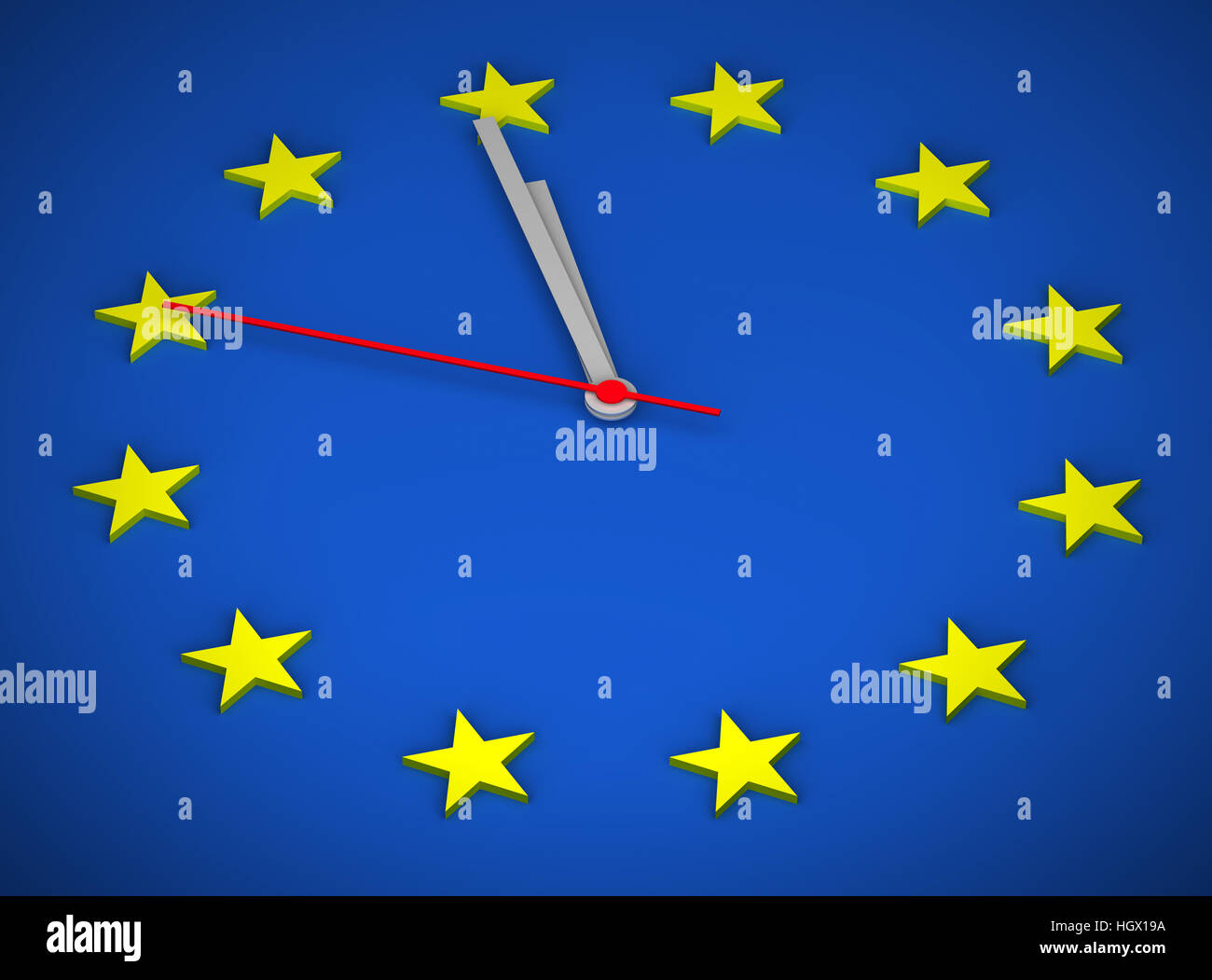 Star clock hi-res stock photography and images - Alamy