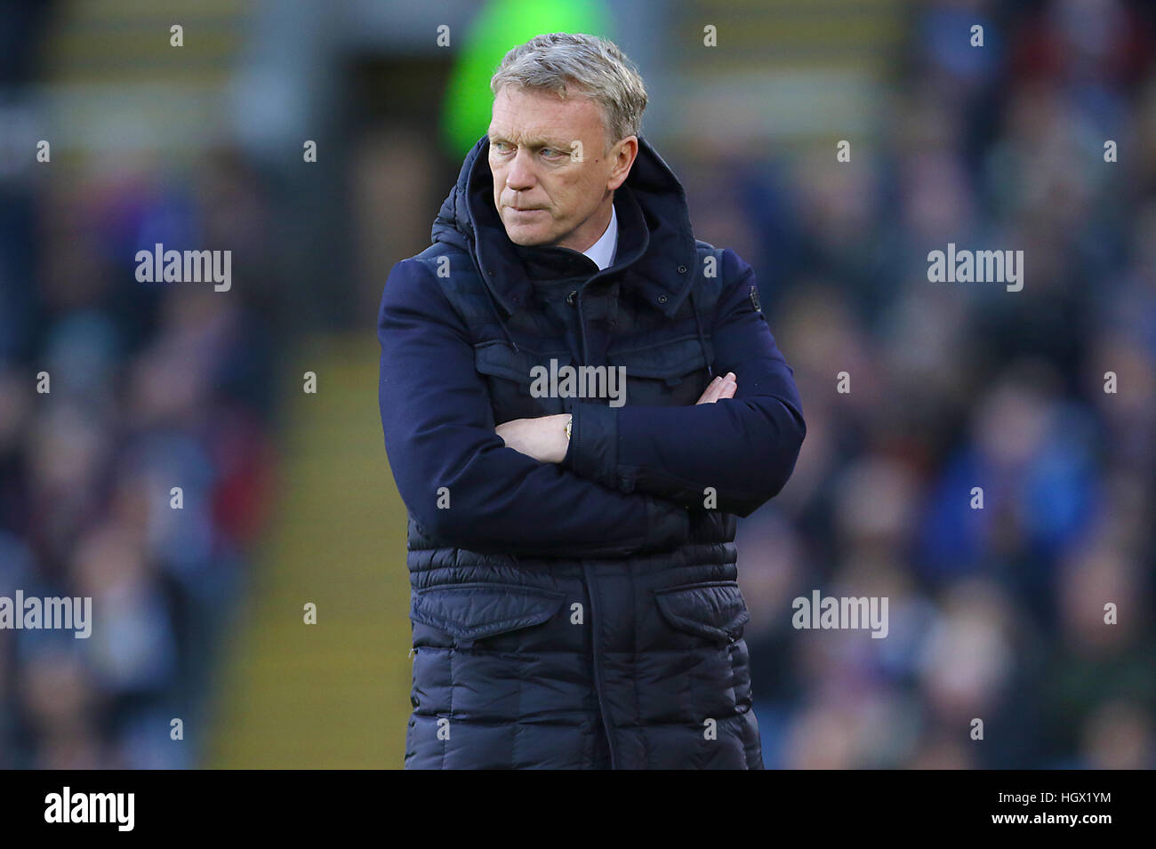 Sunderland manager David Moyes Stock Photo - Alamy